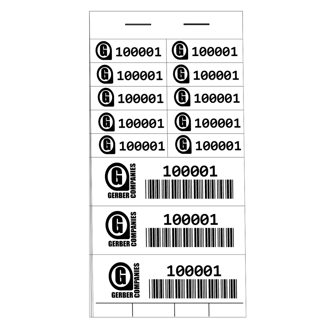 BARCODE LABELS – Gerber Companies